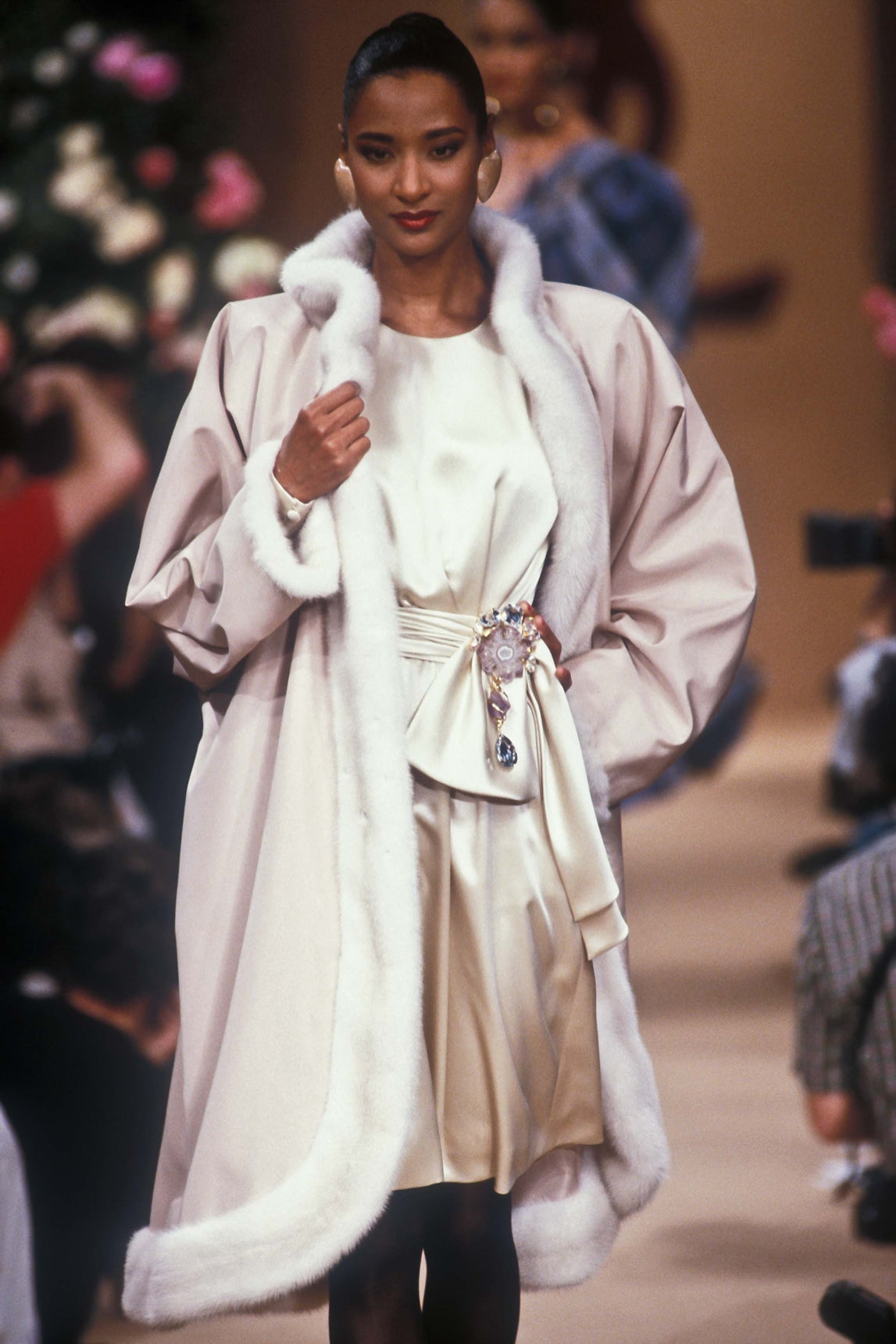 Incredible Spring 1990 Yves Saint Laurent Haute Couture Runway Look 50 ...