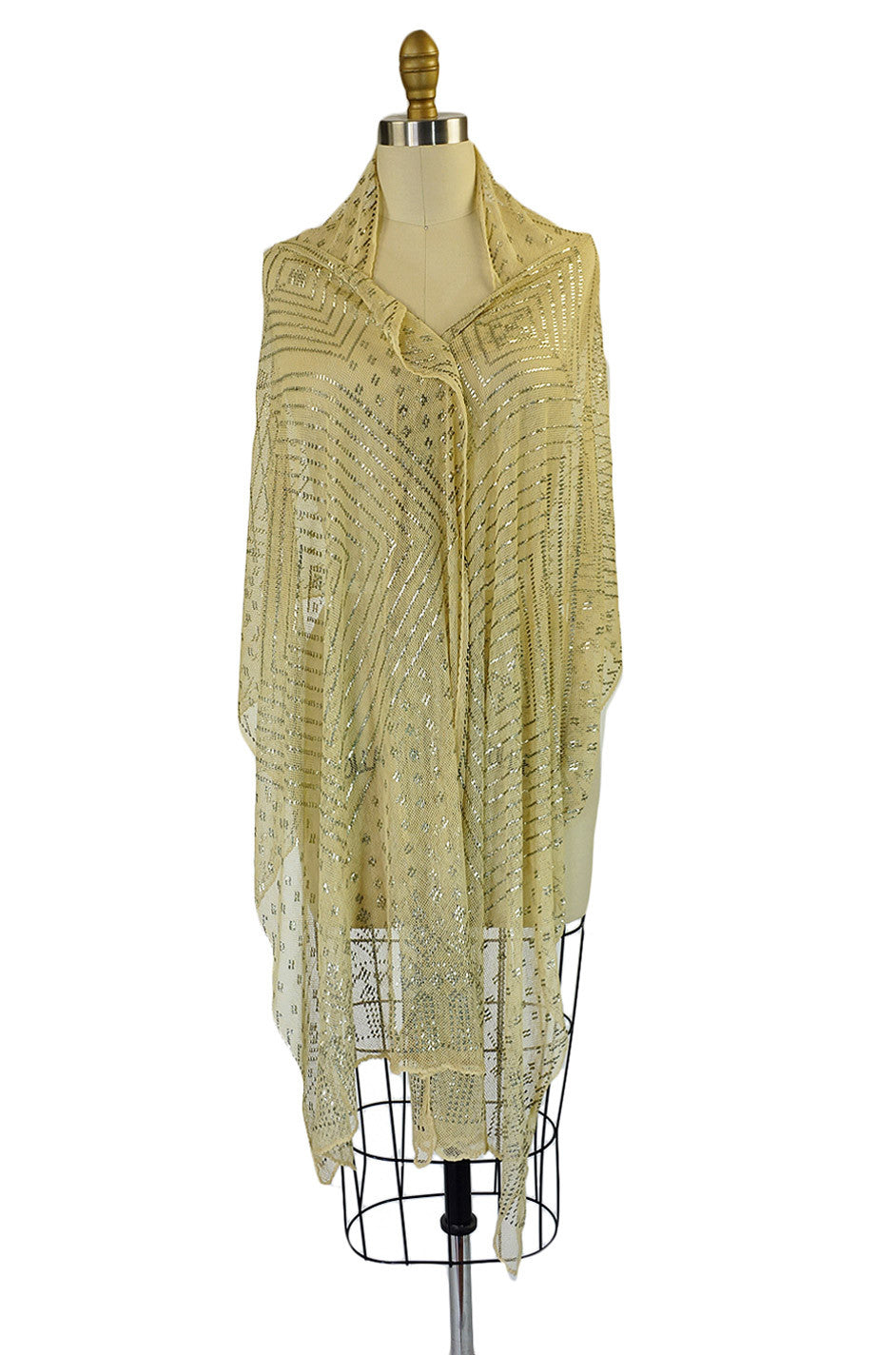 1920s Assuit Scarf Diamond Deco Pattern – Shrimpton Couture