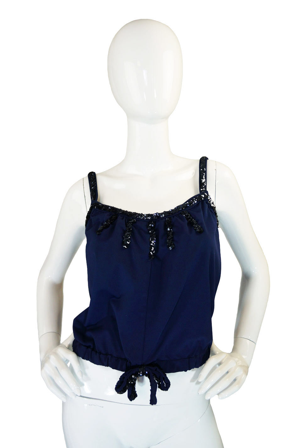 1960s Rare Sequin Courreges Halter Top – Shrimpton Couture