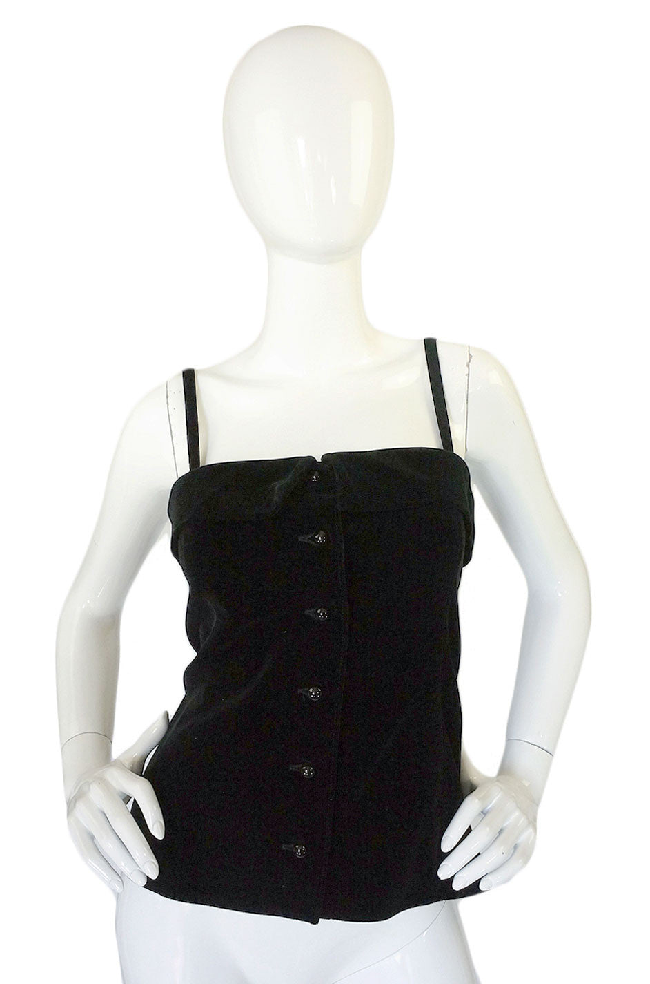 1970s Yves Saint Laurent Velvet Corset – Shrimpton Couture