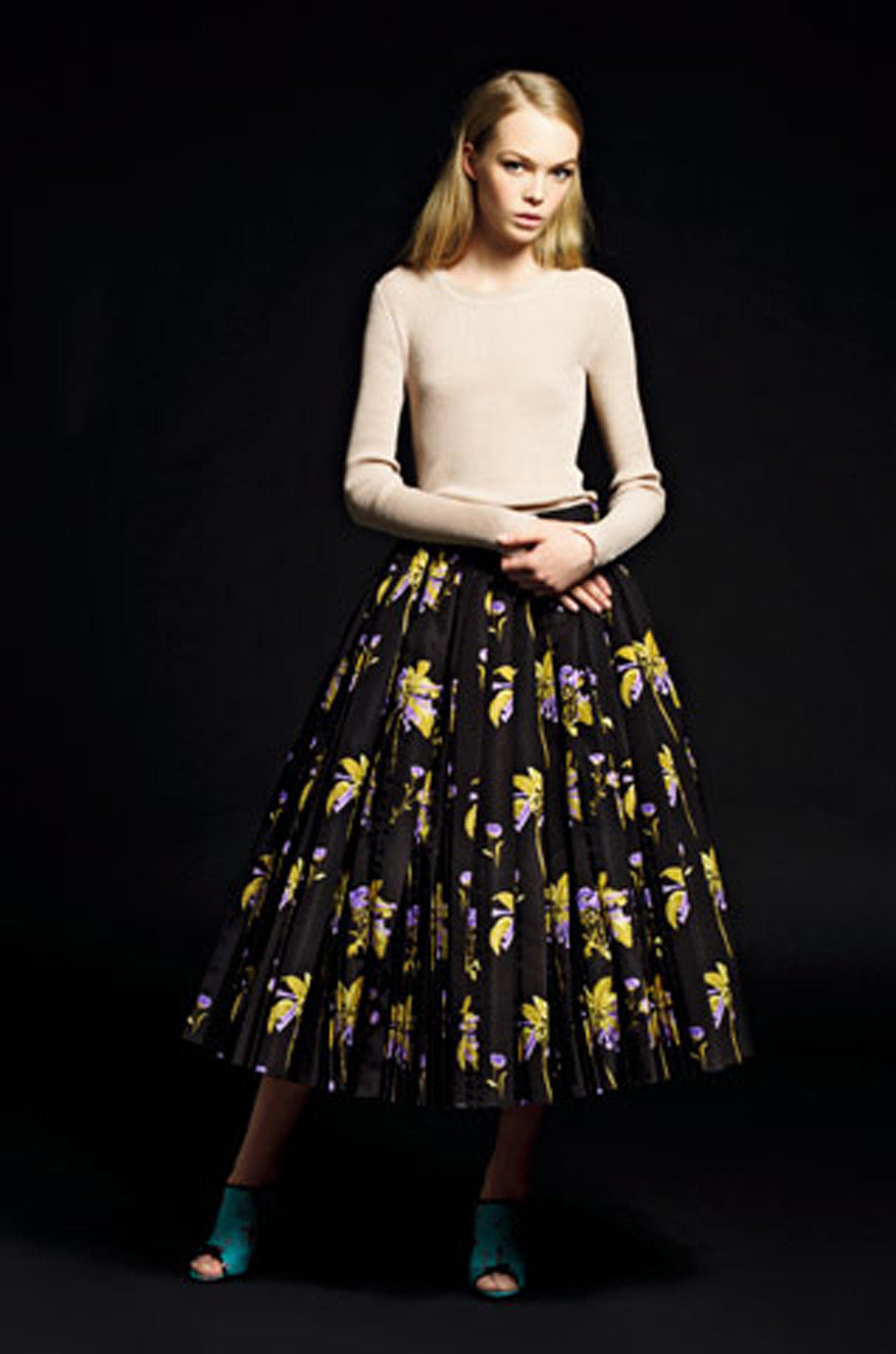 Resort 2008 Prada Silk Runway/Campaign Dress – Shrimpton Couture