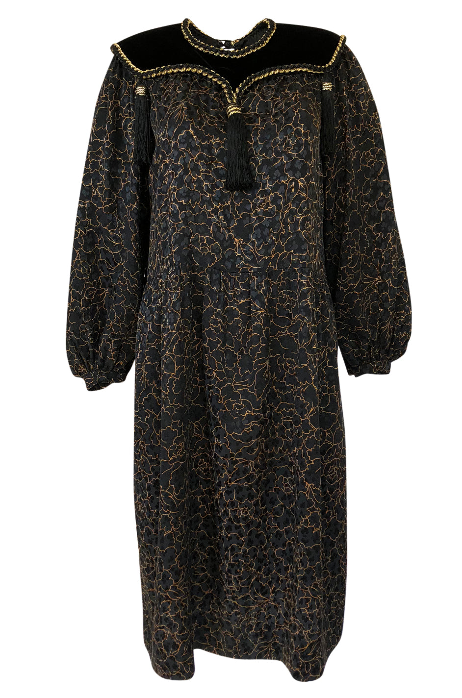 Important A/W 1977 "Les Chinoises" Yves Saint Laurent Haute Couture Ta ...