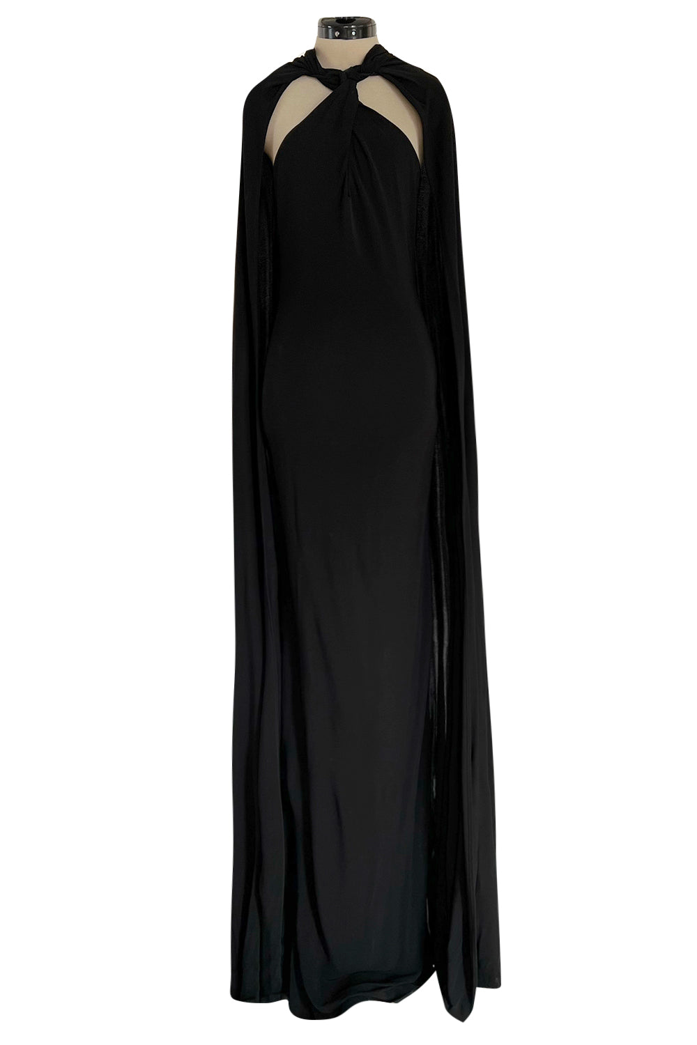 Recent Dsquared2 by Dean & Dan Black Jersey Halter Dress a Attached Ca ...
