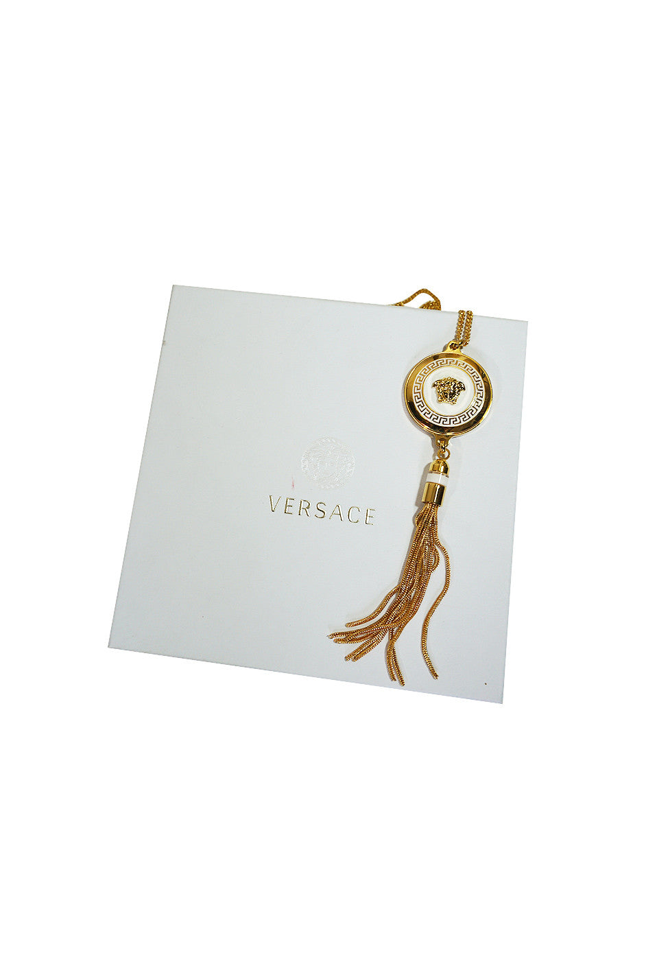 Versace Medusa Medallion Chain Necklace – Shrimpton Couture