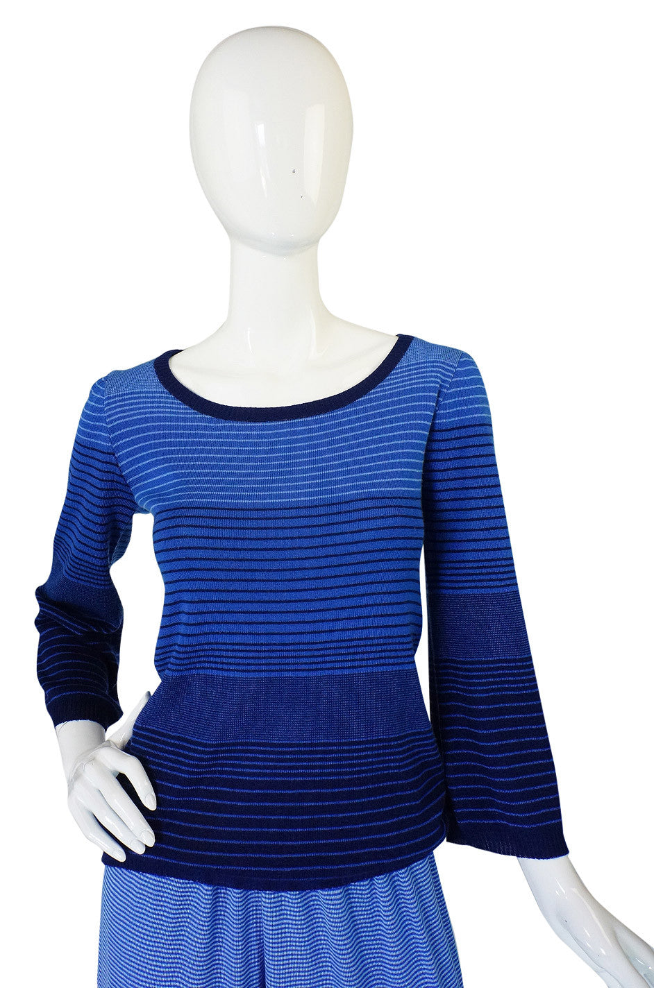 Summer 1975 Givenchy Soft Knit Stripe Pant Suit – Shrimpton Couture