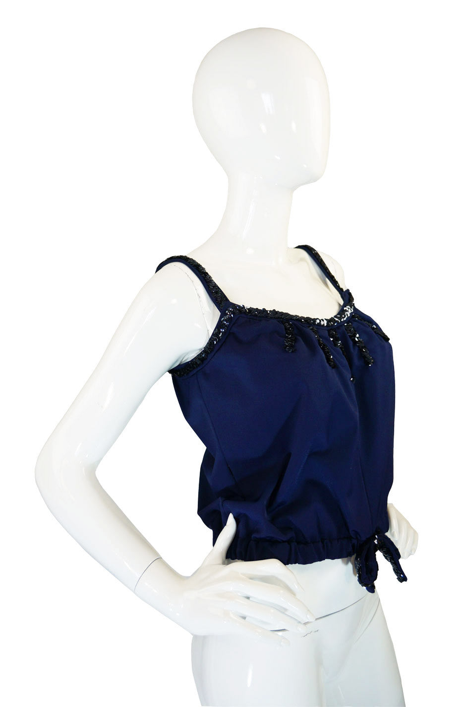 1960s Rare Sequin Courreges Halter Top – Shrimpton Couture