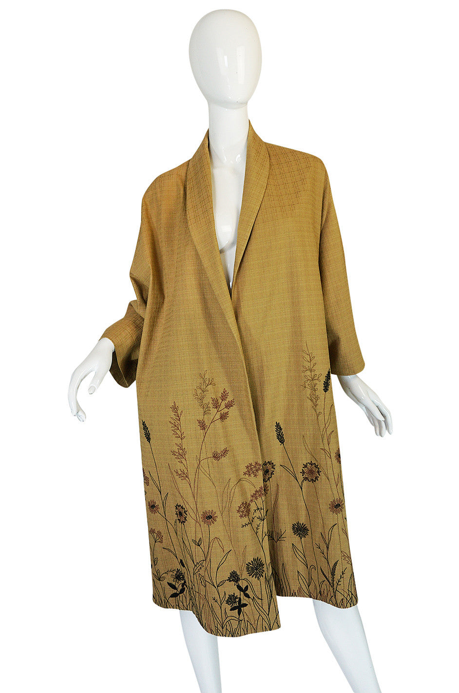 S/S 2005 Marni Runway Embroidered Duster Coat – Shrimpton Couture