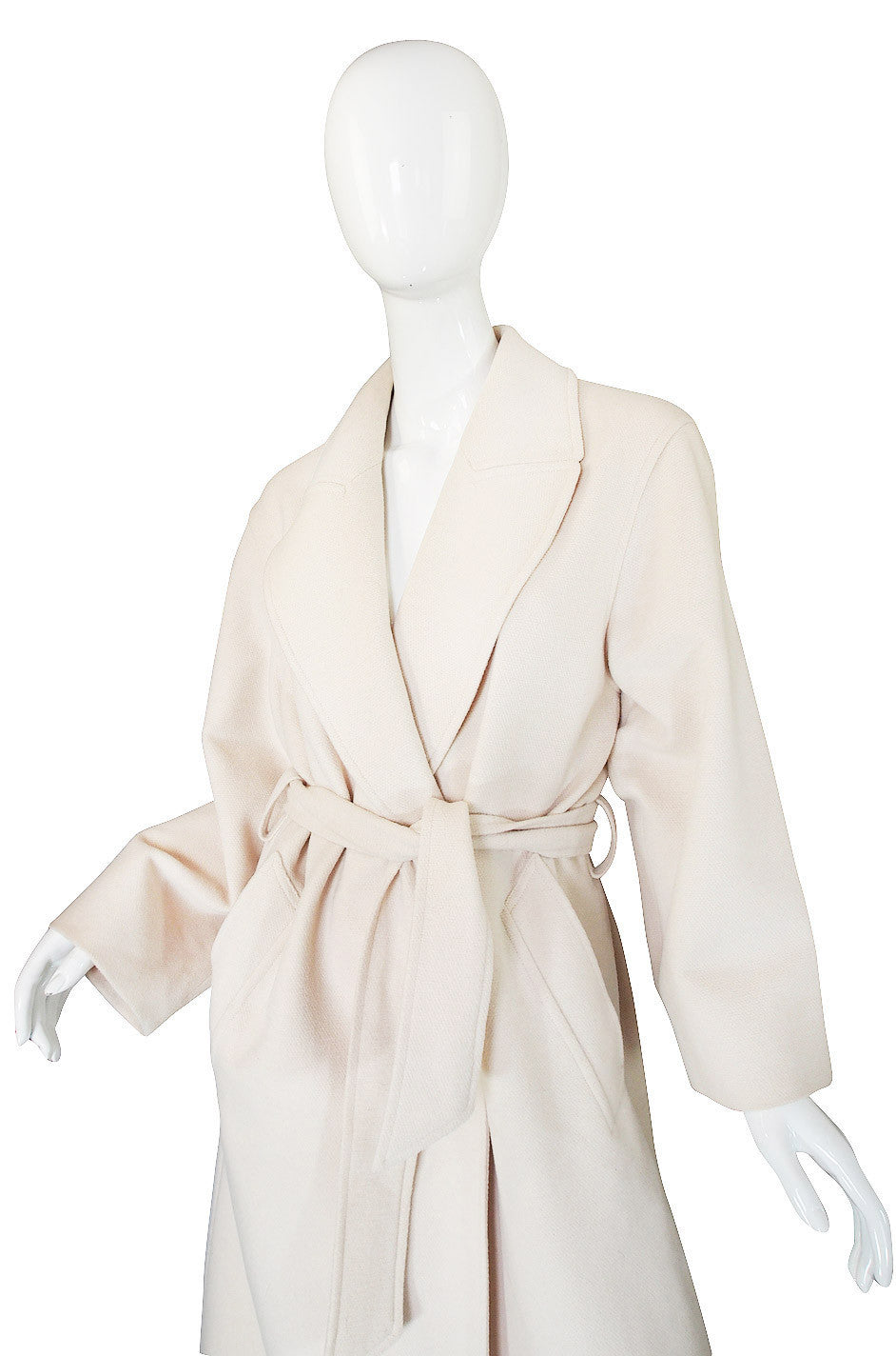 1980s Claude Montana Oversized Wool Coat – Shrimpton Couture