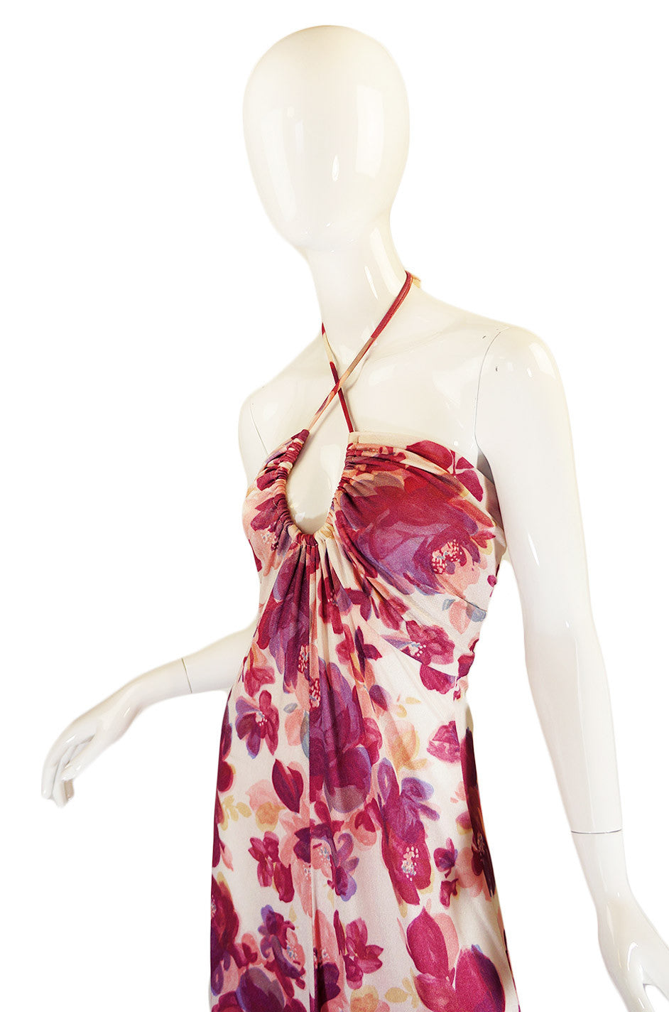 1970s Joy Stevens Floral Maxi Dress – Shrimpton Couture