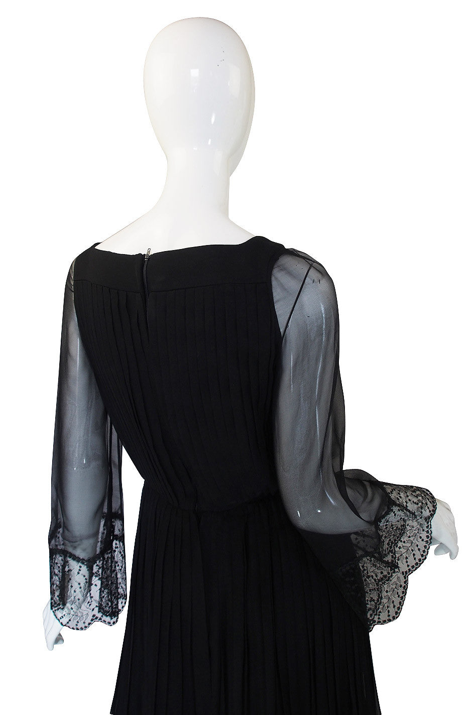 Rare 1960s Silk and Lace Jean Louis Dress – Shrimpton Couture