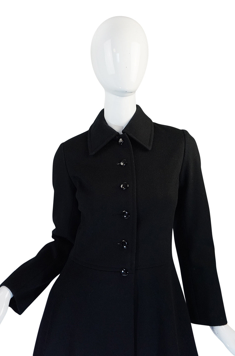 1970s Documented Yves Saint Laurent "Coachman" Coat – Shrimpton Couture