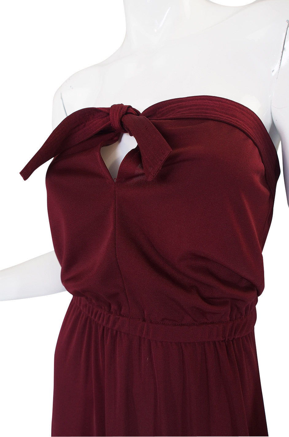 1970s Joy Stevens Strapless Maxi Dress – Shrimpton Couture