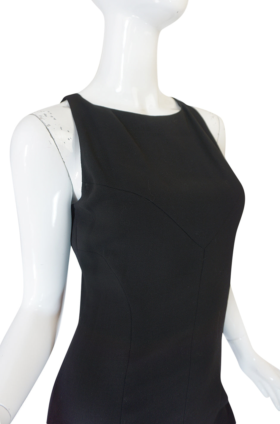 Fall 2006 Chanel Runway Little Black Fitted Stretch Dress – Shrimpton ...