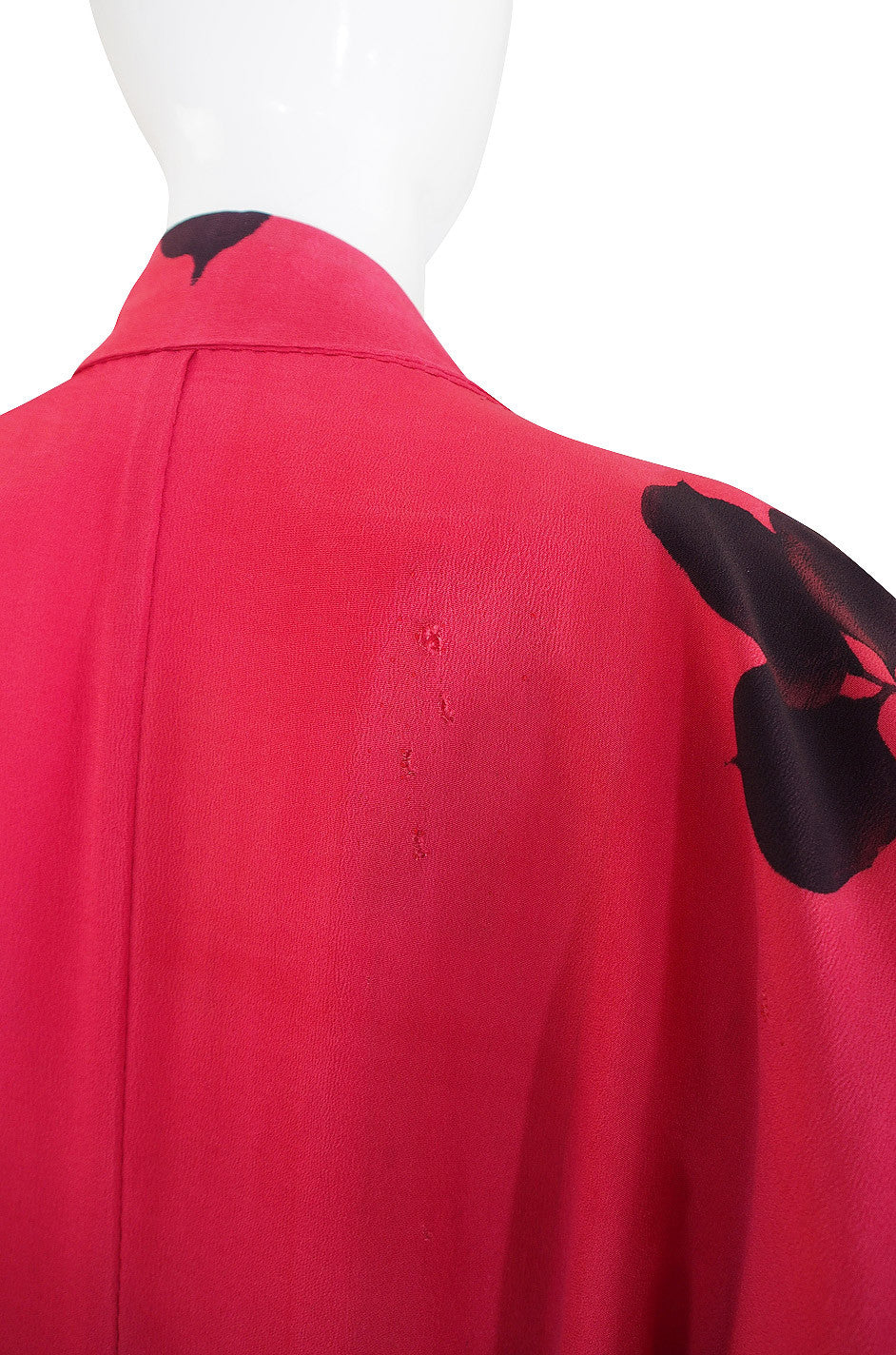 1930s Floral Hand Painted Silk Red Kimono – Shrimpton Couture