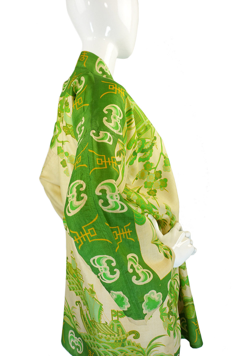 Rare 1920s Printed Tissue Silk PJ Set – Shrimpton Couture