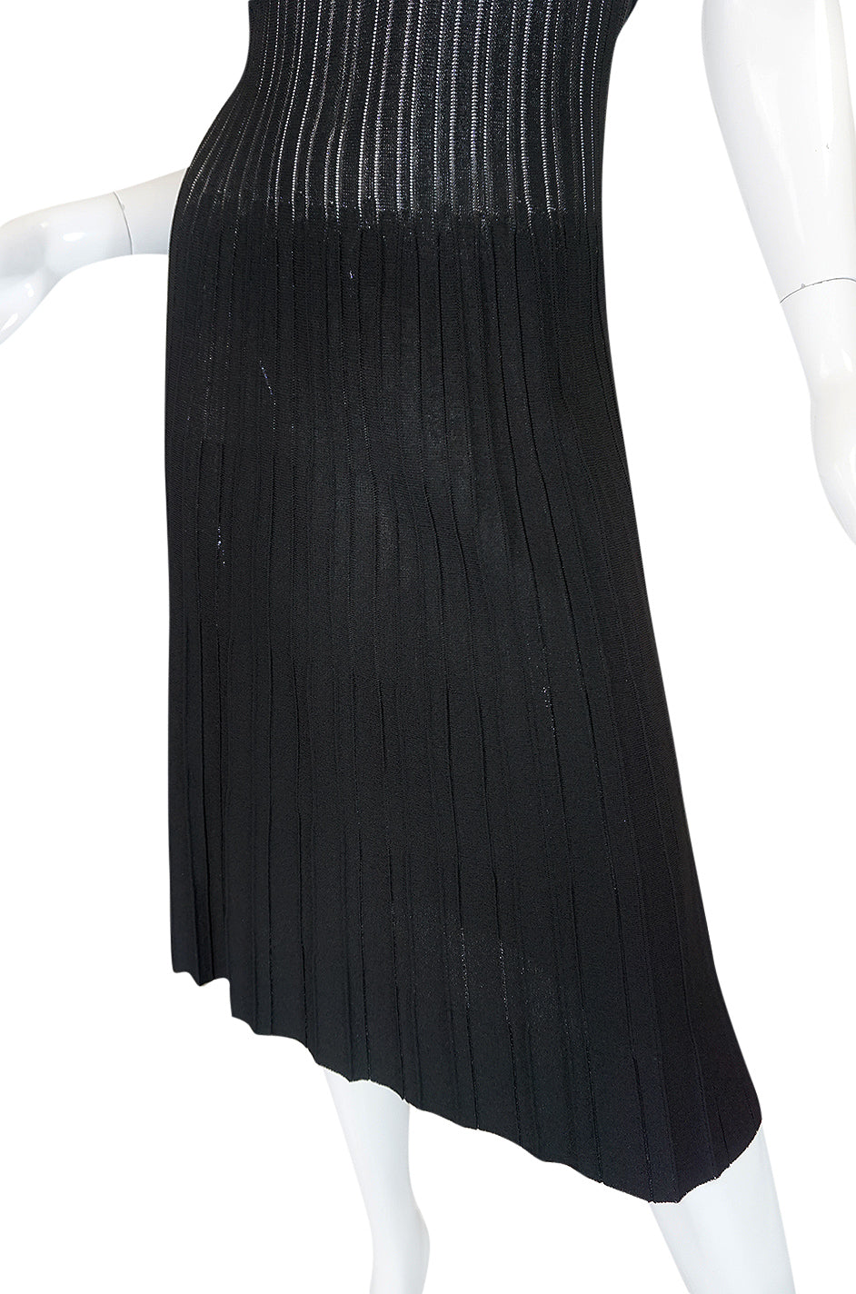 2008C Chanel Resort Runway Knit Bandage Halter Top Dress – Shrimpton ...