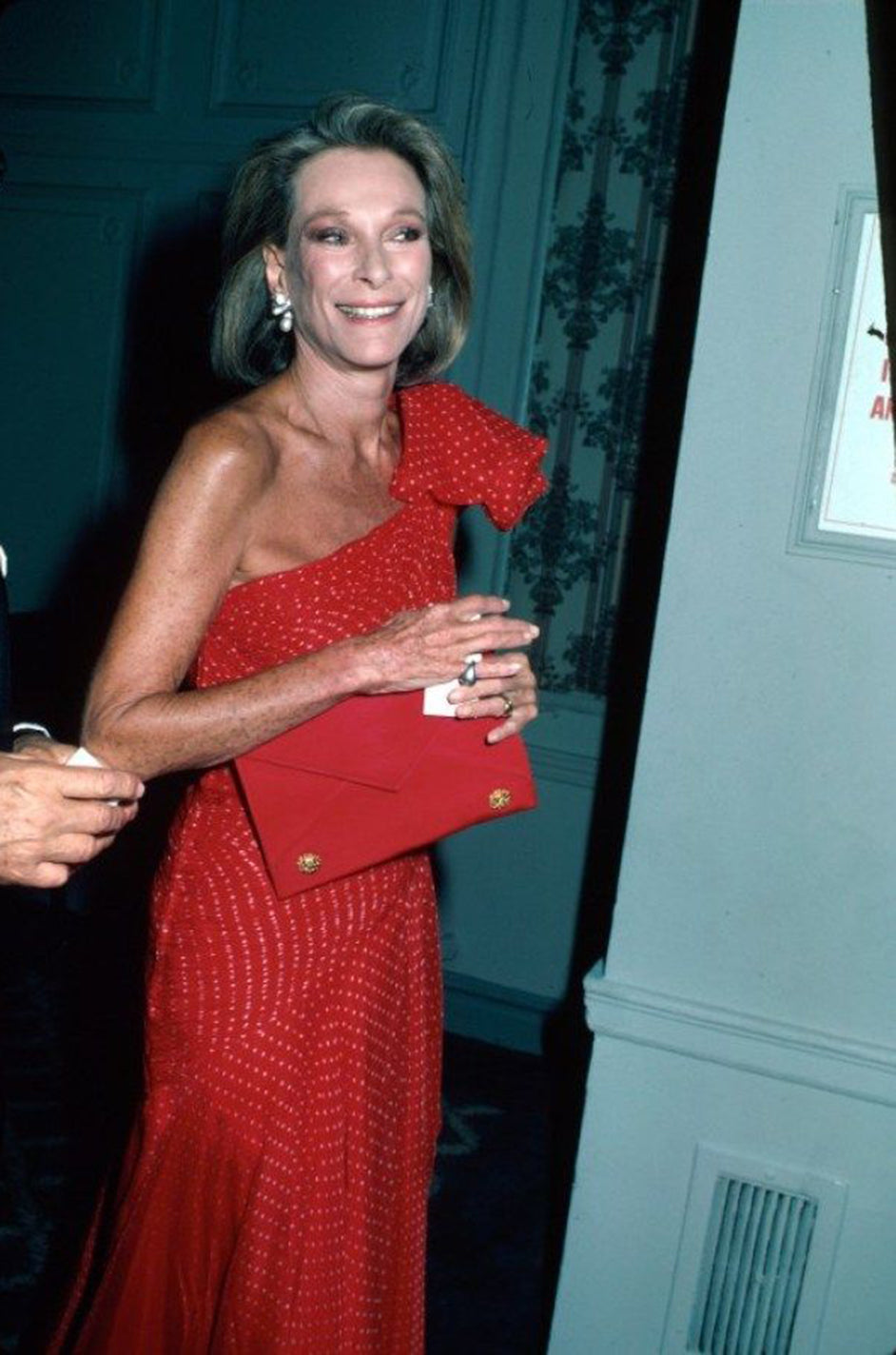 Important Spring 1986 Valentino Haute Couture Red & White Dot Straples ...